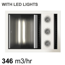 Tastic Neo Single Heat With Remote White | Pure Ventilation