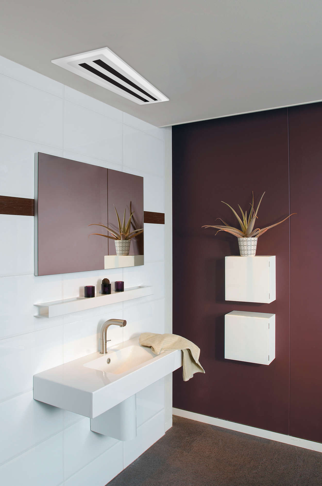 Linear 150mm High Airflow Ceiling Exhaust Kit | Pure Ventilation Australia